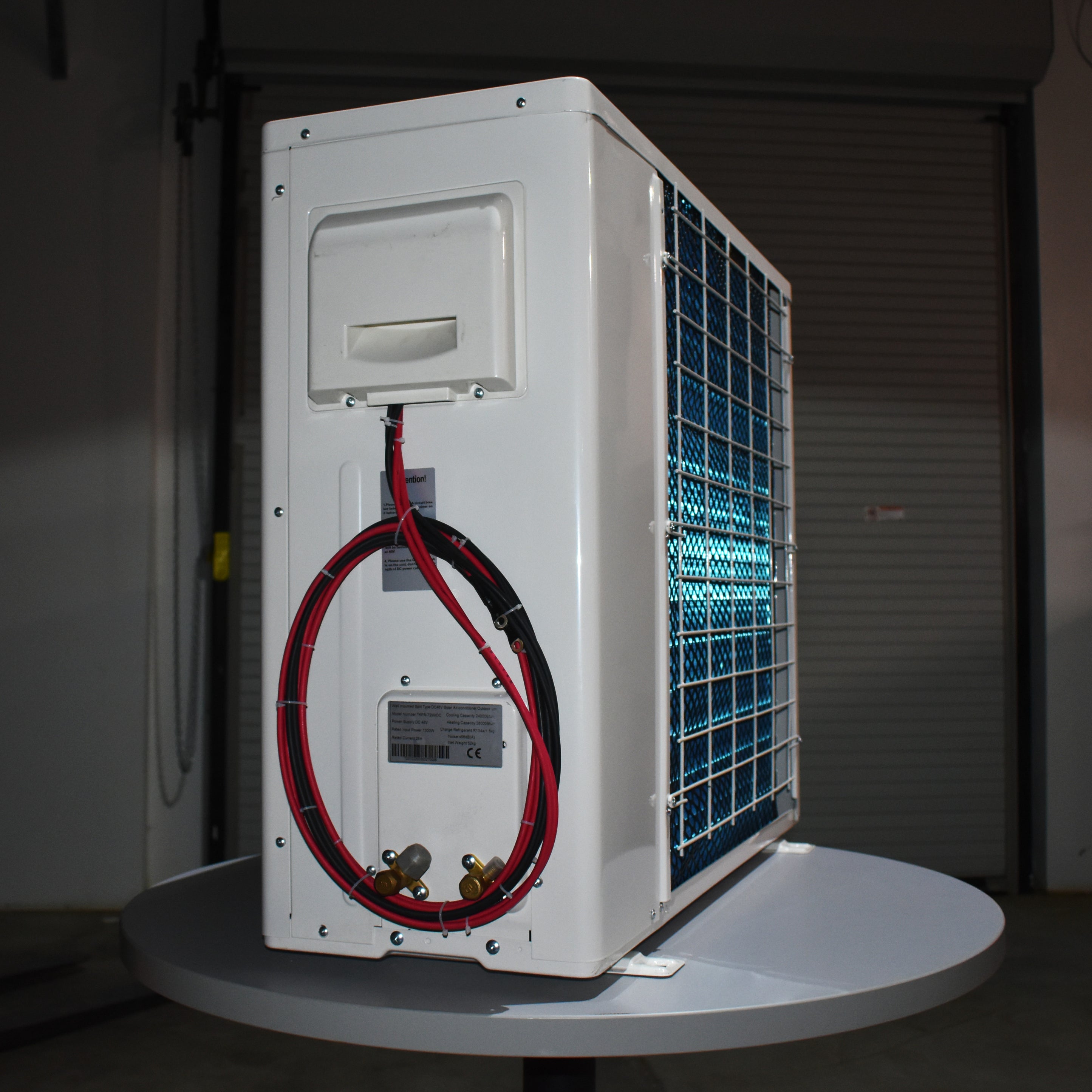 48V DC Mini Split Air Conditioner & Heater – Full Battery