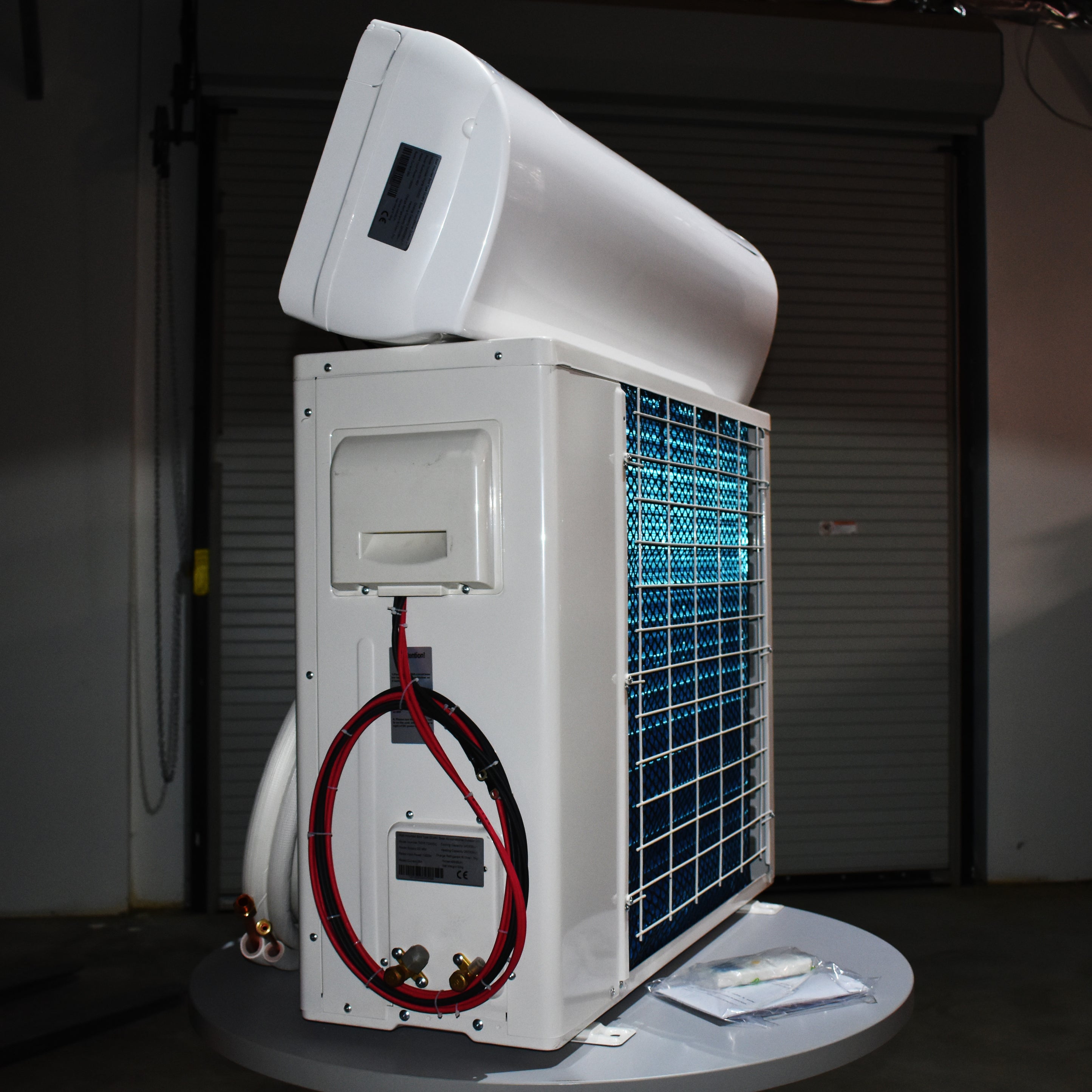 48V DC Mini Split Air Conditioner & Heater – Full Battery