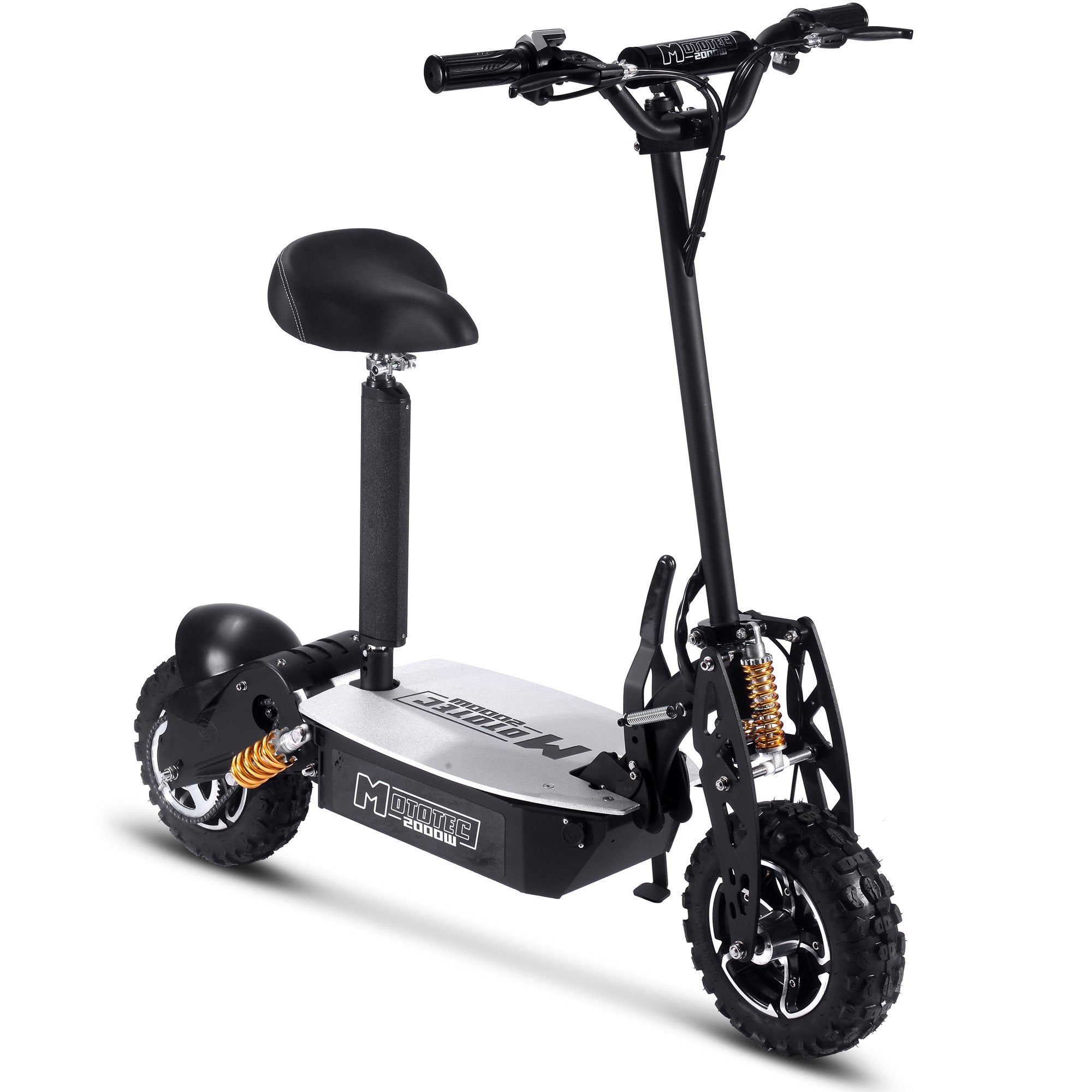 48V 2000W Foldable Stand up scooter w/ detachable seat – Full Battery