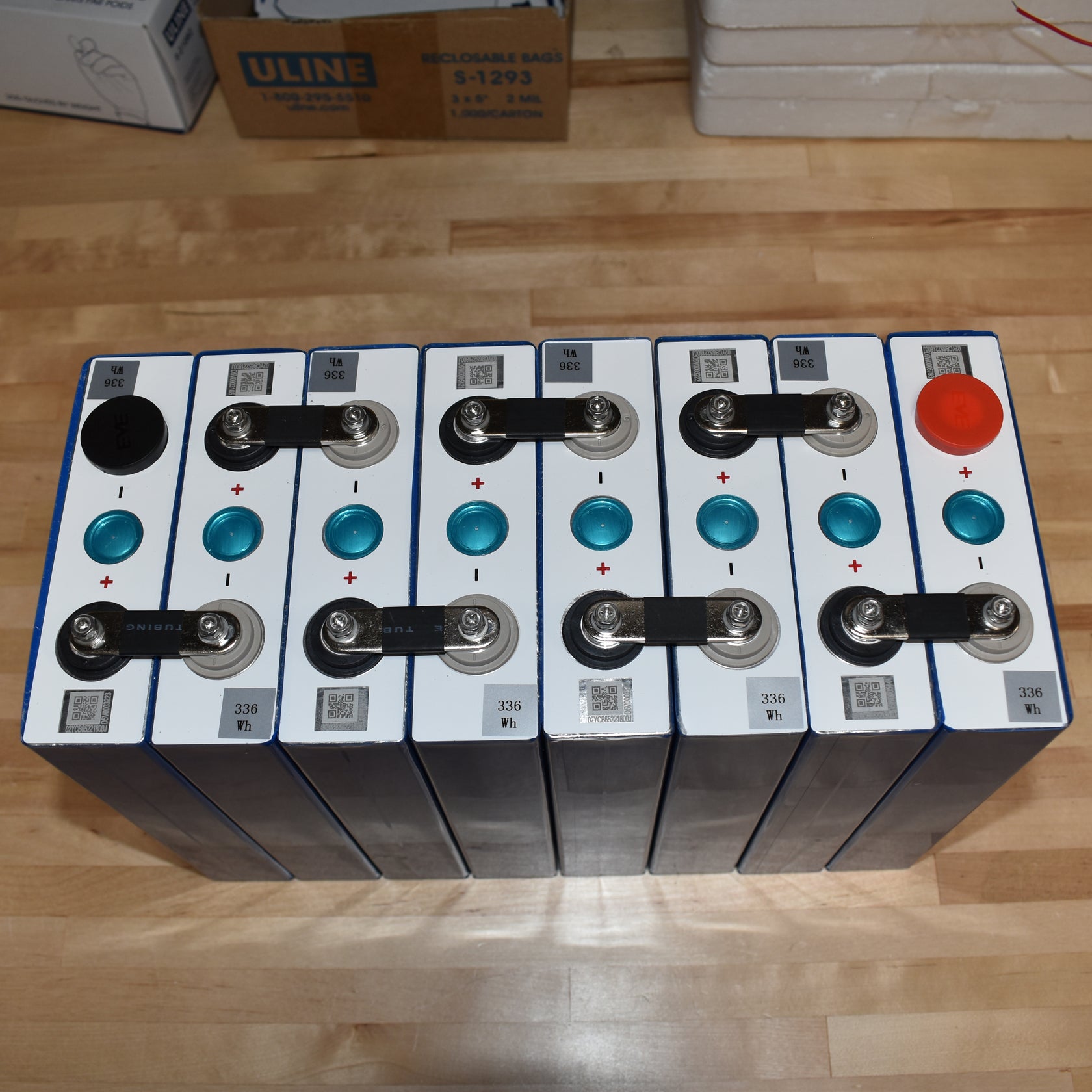 3.2V 105Ah EVE LiFePO4 LFP battery cells - 336Wh, 10+ year life @80% D ...