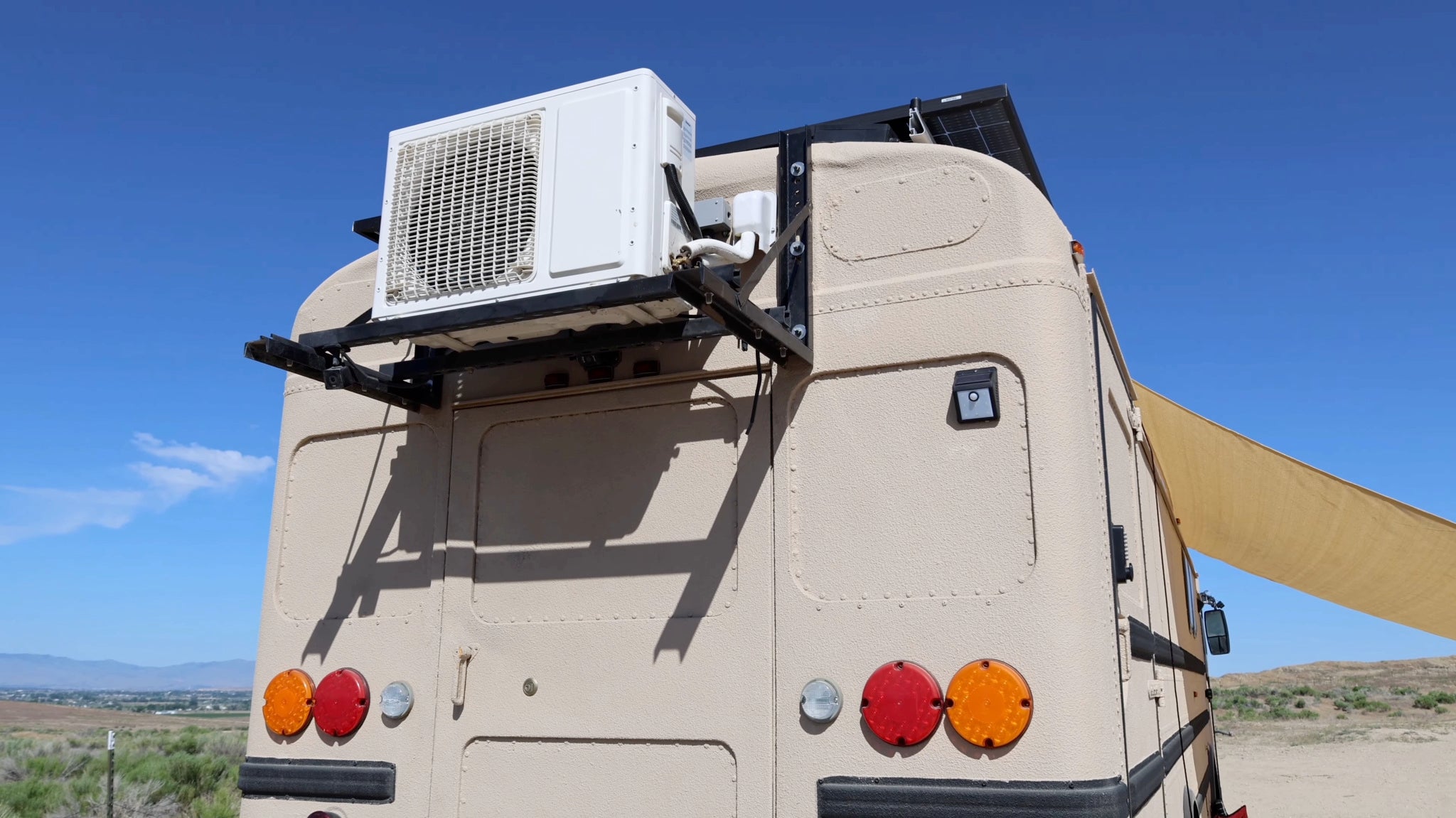 48V DC Mini Split Air Conditioner & Heater – Full Battery