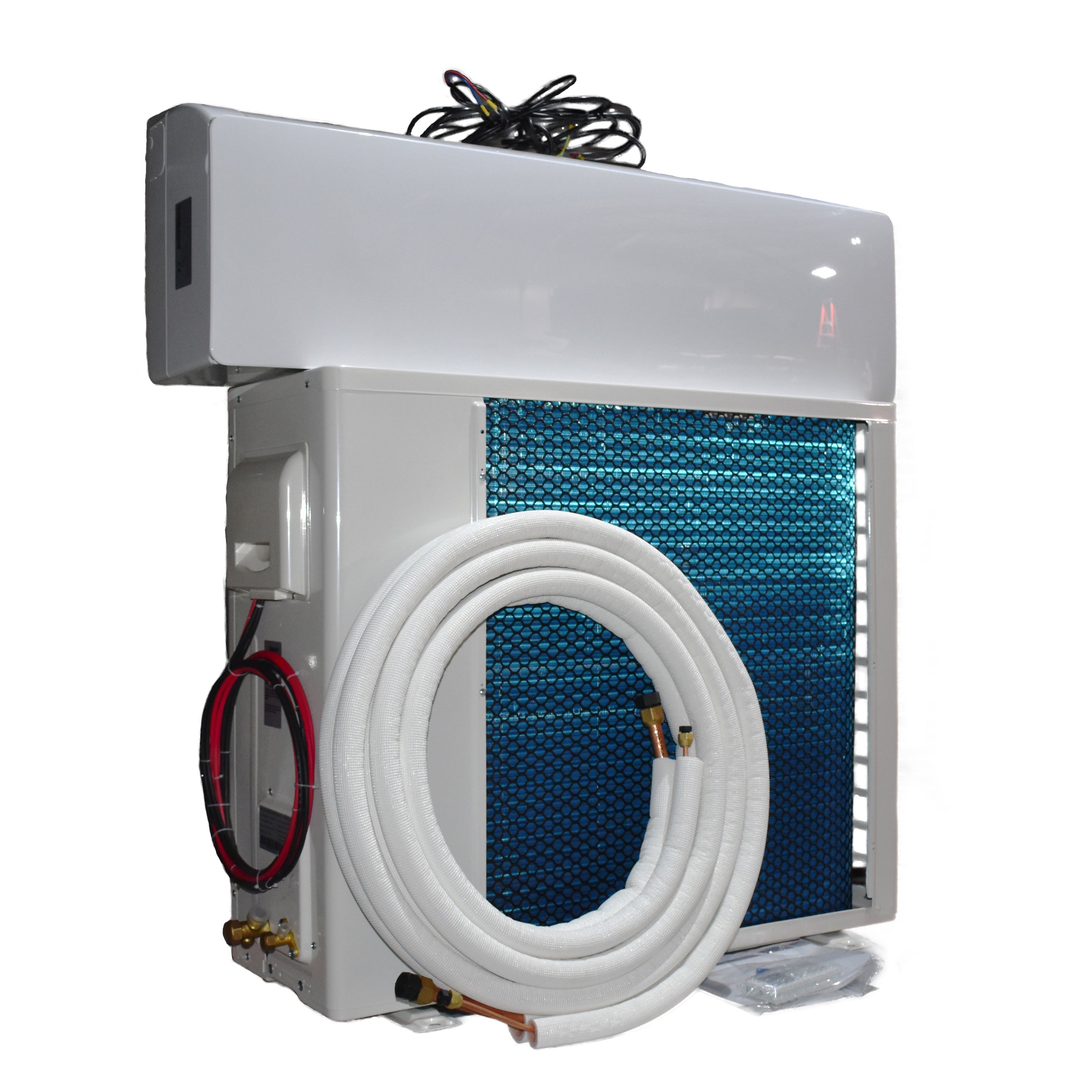 48V DC Mini Split Air Conditioner & Heater – Full Battery